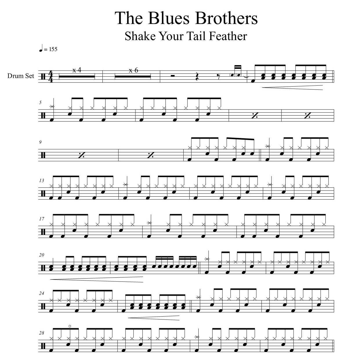 The Blues Brothers – Francis' Drumming Blog
